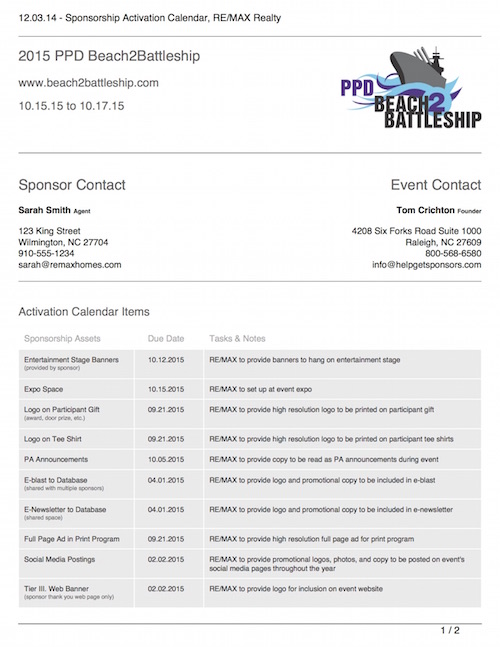 HelpGetSponsors | Make Sales Faster